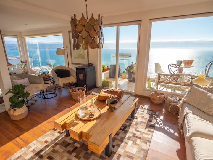 Casa De Lujo En Reñaca Con Vista Insuperable! - Viña del Mar