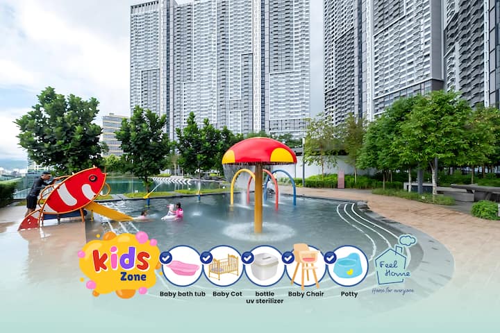 M Vertica 9pax 3br Walk To Mrt & Sunway Velocity - Kuala Lumpur