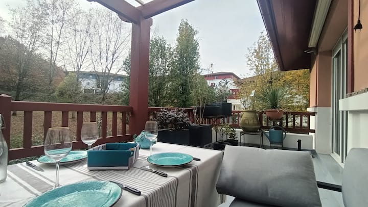 Au Secret De Cambo-3* T3 2 Cham- Piscine Terrasse - Itxassou