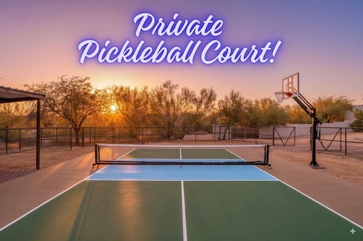 Scottsdale 5br • Heated Pool • Private Pickleball - Cave Creek, AZ