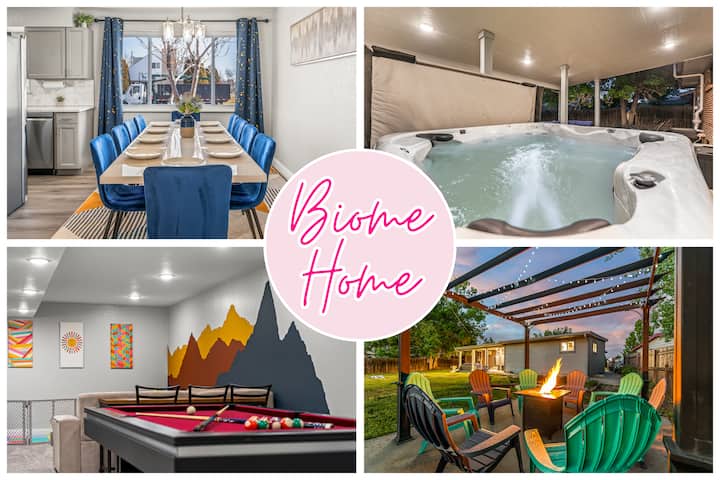 Summer Vibes With Fire Pit, Hot Tub, & Yard Games! - Denver, CO