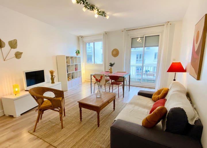 La Suite - Spacieux 2 Chambres, 4 Pers. , Balcon - Tours