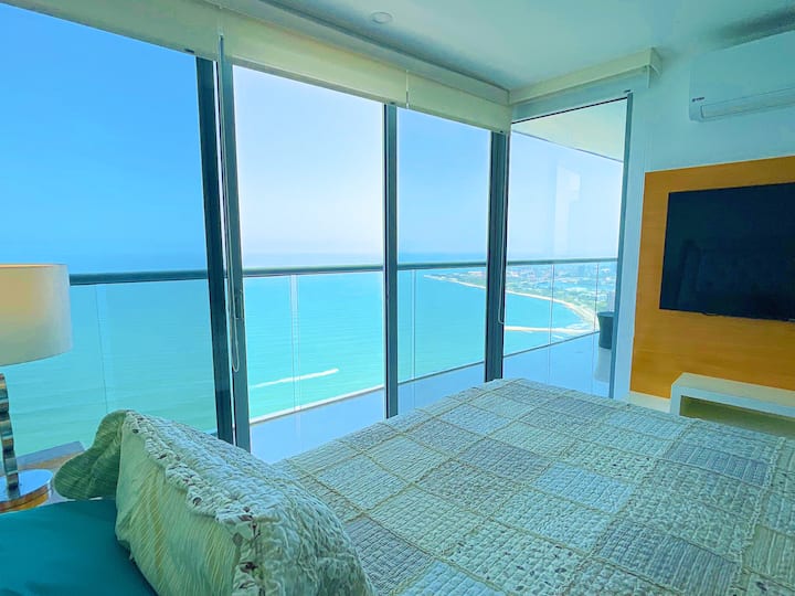 39flr Relaxing Water Front At Morros City - Cartagena