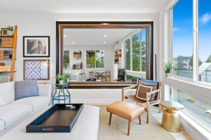 Rooftop Terrace & Mountain Views On Queen Anne - Pioneer Square - Seattle