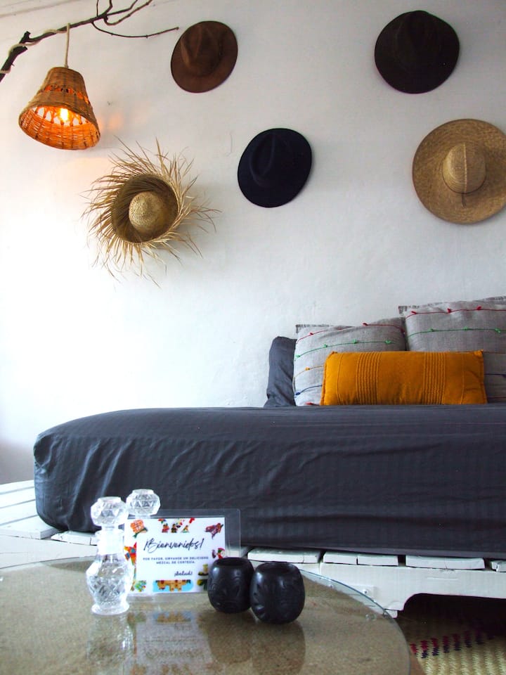 Depto. Con Terraza Privada En Jalatlaco Casa Lidxi - Oaxaca, Mexico