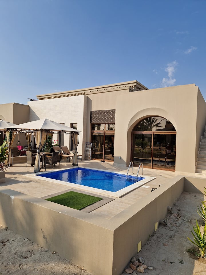 Beachvilla Mit Pool, Dachterasse Mit Meerblick - Oman