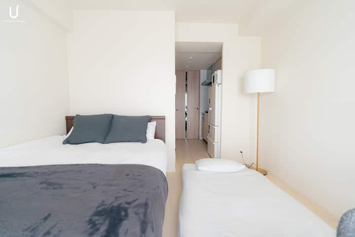 #1005 /24.61㎡/【天神中洲福岡空港15分圏内】unito Hotel Residence - Fukuoka
