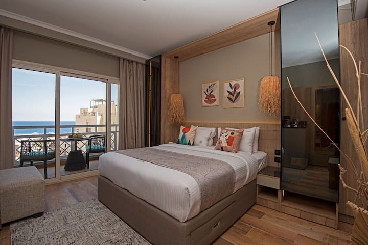 Breathtaking Red Sea View Unique Studio In Azzurra - Hurghada