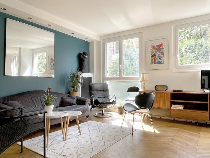 Appartement Au Calme Et à 2 Min Du Metro - ibis Paris Boulogne Billancourt