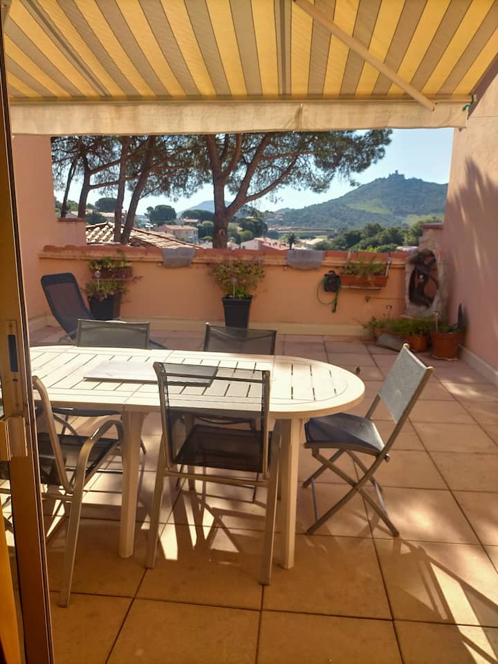Appartement Spacieux Avec Gde Terrasse. Biensitué - Collioure
