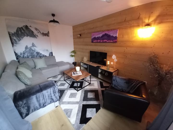 Duplex Vue Montagne Au Pied Des Stations De Ski - Brides-les-Bains