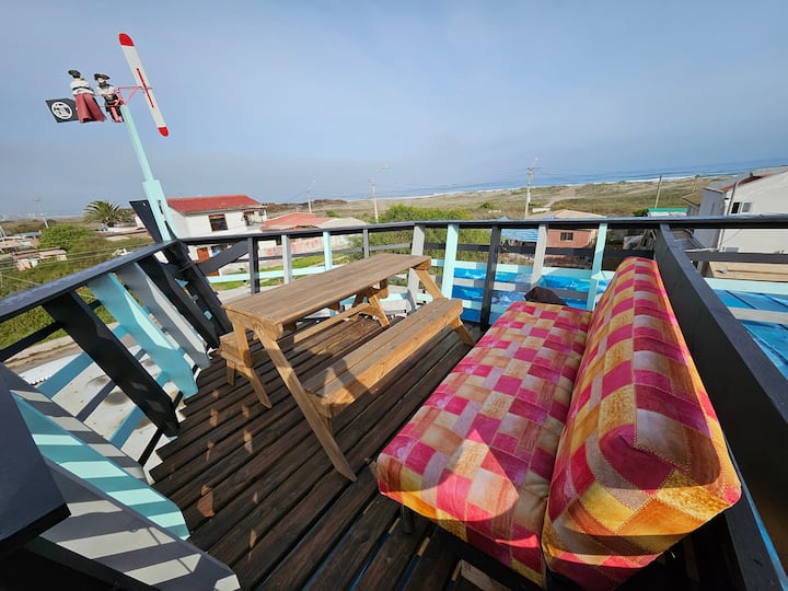 Reservaya.laserena/mini Home Pirata, Playa/vista + - La Serena