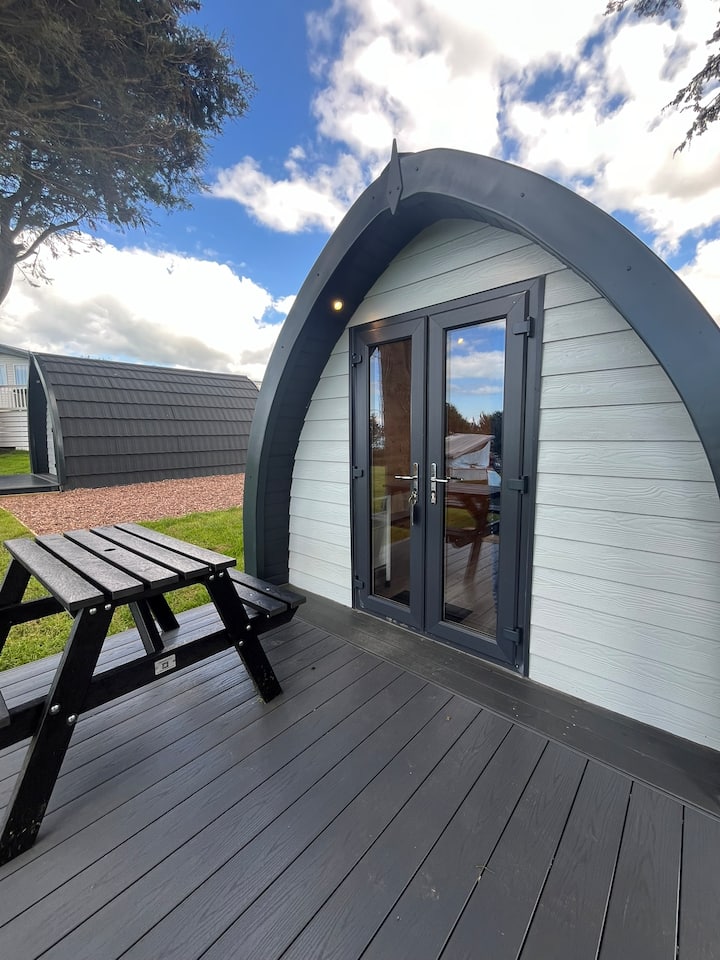 Sea View Glamping Pod: Shallowford - Exmoor