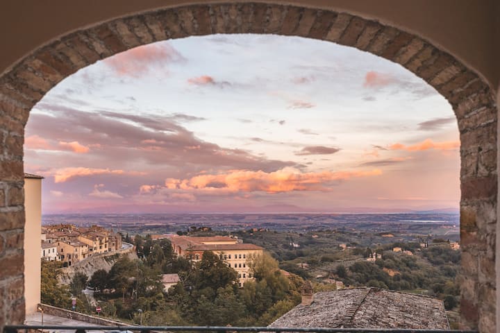 La Terrazza Dell'eden, Infinity View Of Tuscany - Montepulciano