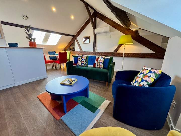 Appartement Vue Château Climatisé  Hyper Centre - Saumur