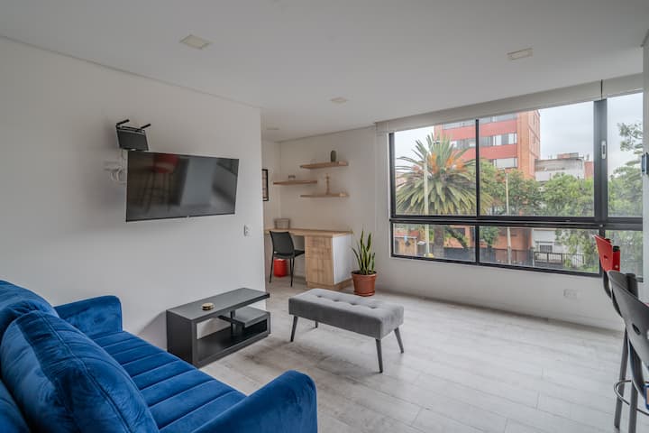 Illuminated 1br @Chapinero Near Movistar Arena - Bogota