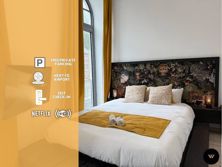 Suite Aéroport – Parking – Confort – Netflix - Charleroi