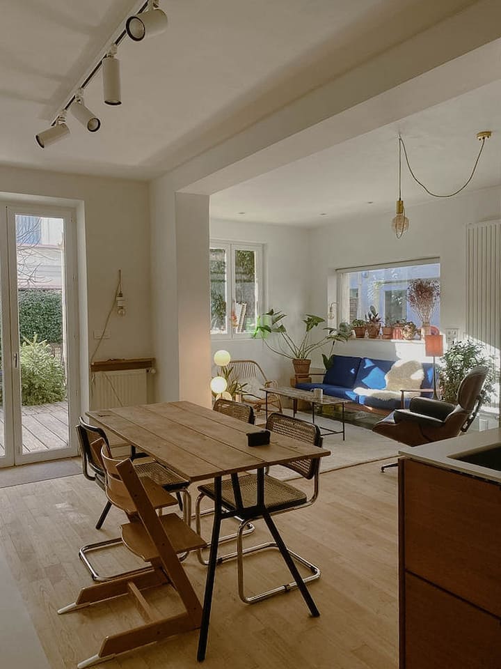 Maison Monplaisir Avec Jardin à Deux Pas Du Centre - Lyon