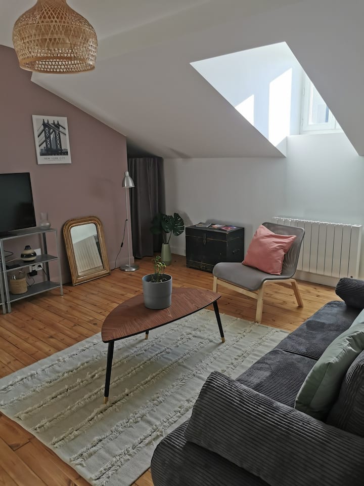 Joli Appartement Proche Gare - Aydat
