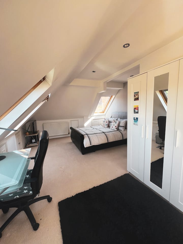 Light Spacious Attic Conversion - Sandbanks