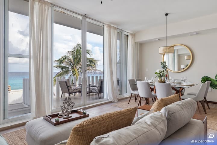 Deluxe Ocean View 3b Villa W/ Great Location! - Cancún