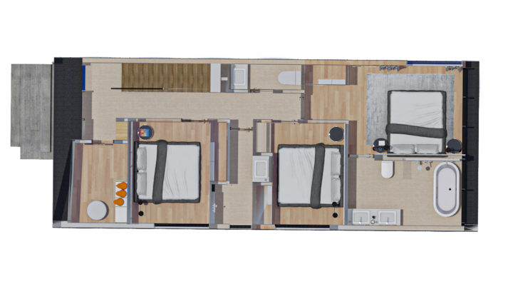 Kami - Brand New & Modern - Smart Tv - Ac - Niseko