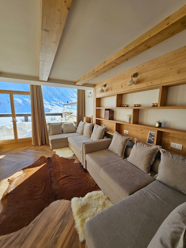 Grand Appartement 8 Personnes, Vue Sur Le Lac - Tignes