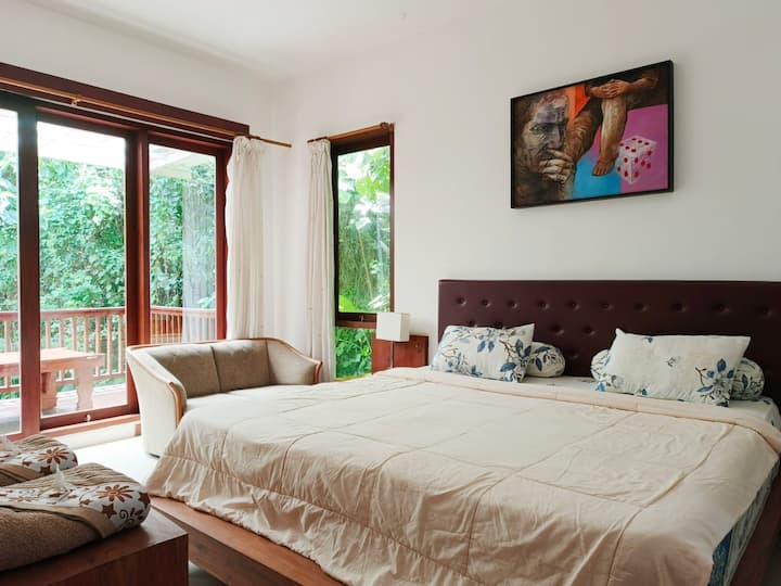 Villa 2 Chambres Avec Vue Sur La Jungle - Ubud