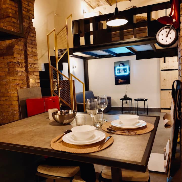 Stupendo Loft Indipendente Al Colosseo - Rooma