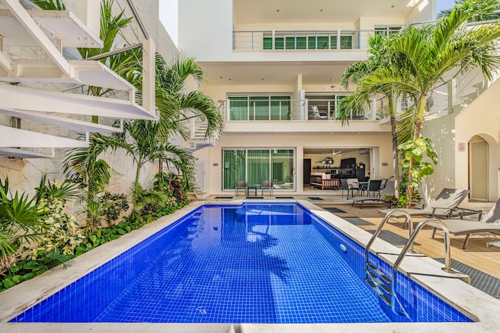 1 Br Condo W/pool. Heart Of Downtown - Isla Mujeres