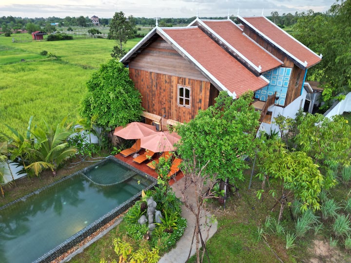 Ratanak Private Pool Villa, (3 Bedrooms) - Cambodia