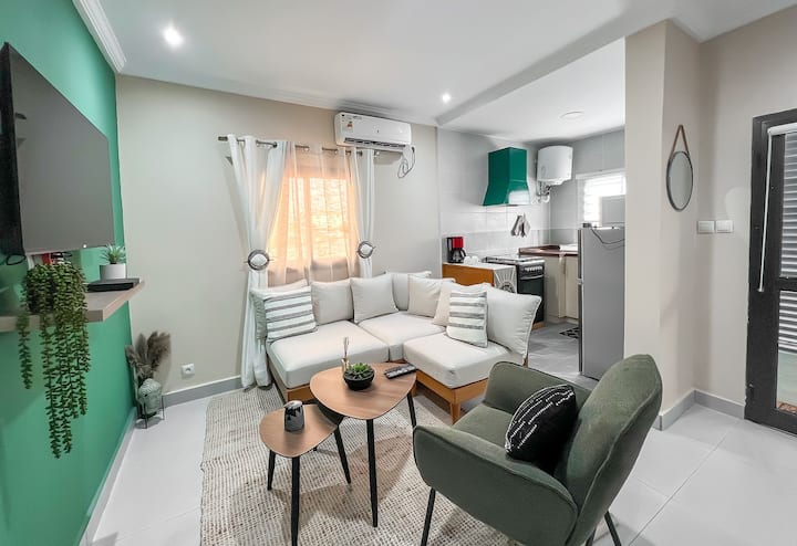 Appartement Zen (F2-r+1) Meublé 1 Chambre Akanda - Gabon