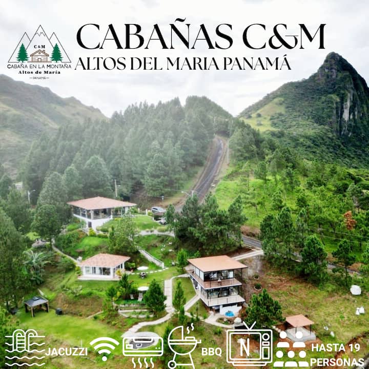 Cabaña Moderna Para Max 19 Perso - Panama