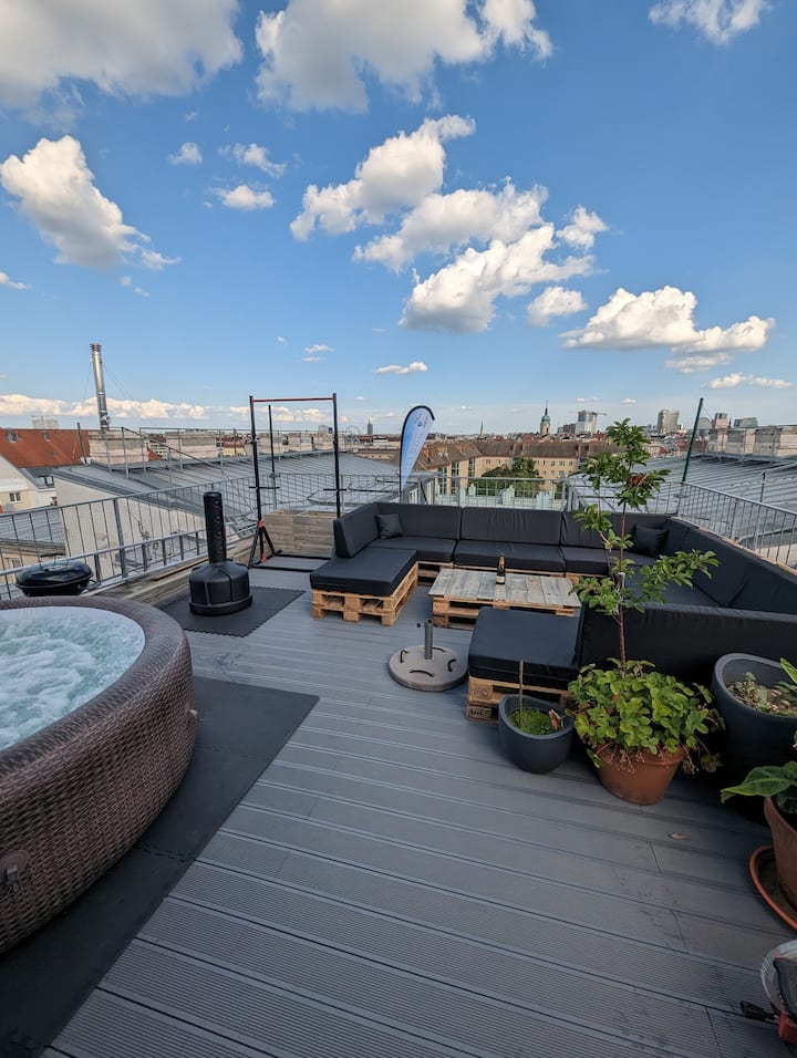Best Penthouse In Vienna, 7min To 1st District - Vienna