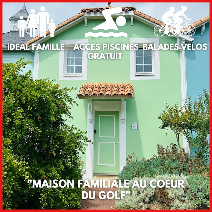 Maison Village Vacances Golf Accès Piscine Gratuit - Vendée