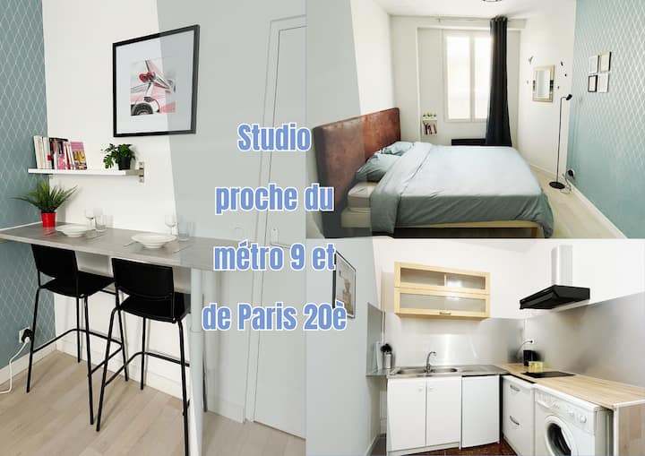701 Studio Proche Du Métro 9 - Bagnolet