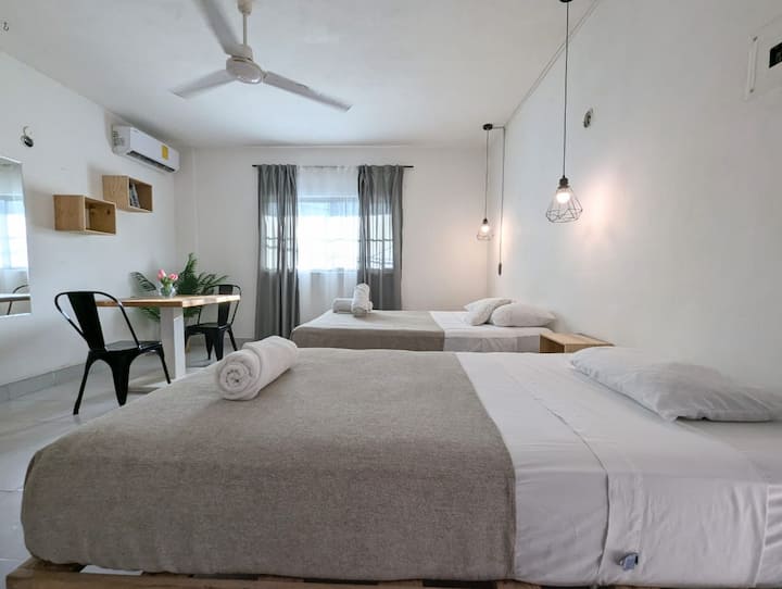 Encantador Estudio Con Dos Camas - Playa del Carmen