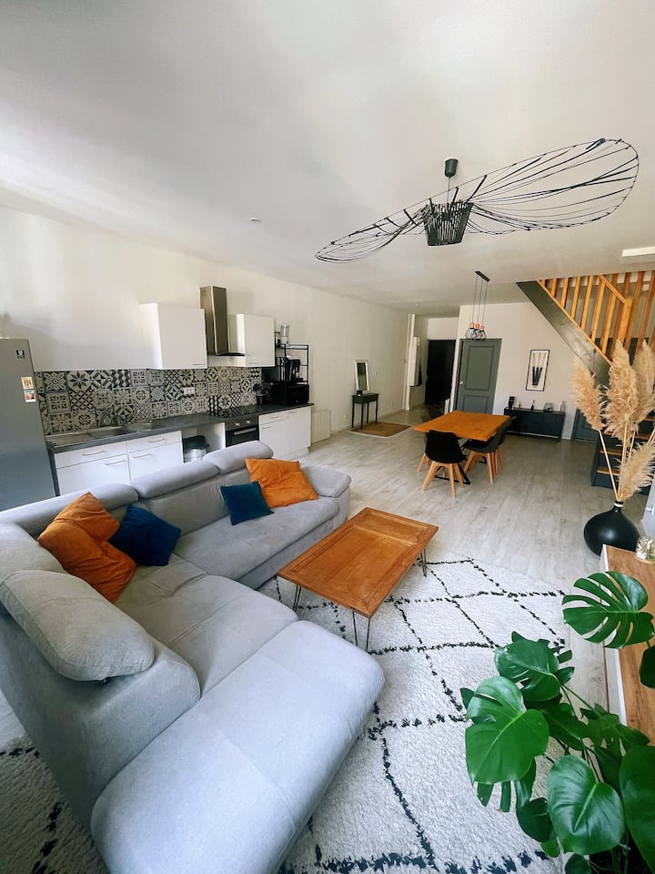 Duplex 86m2 En Centre Ville - Dax