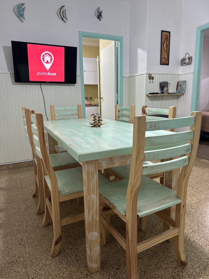 Apt For 4 In University Area Wi-fi & Aa/cc - Mar del Plata