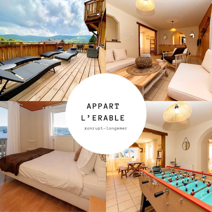 L'erable F4-110m2/ Terrasse - Gérardmer