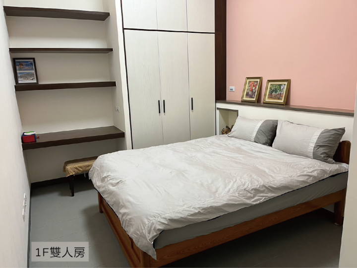 山腳下的放鬆小屋-1f雙人房(特殊假日費用不同請查看其他注意事項) - 