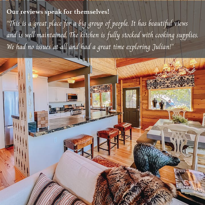 Top Of The Mountain Home In Julian - Sleeps 10 - Julian, CA