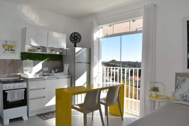 Studio Com Uma Vista Incrível De Curitiba - Curitiba