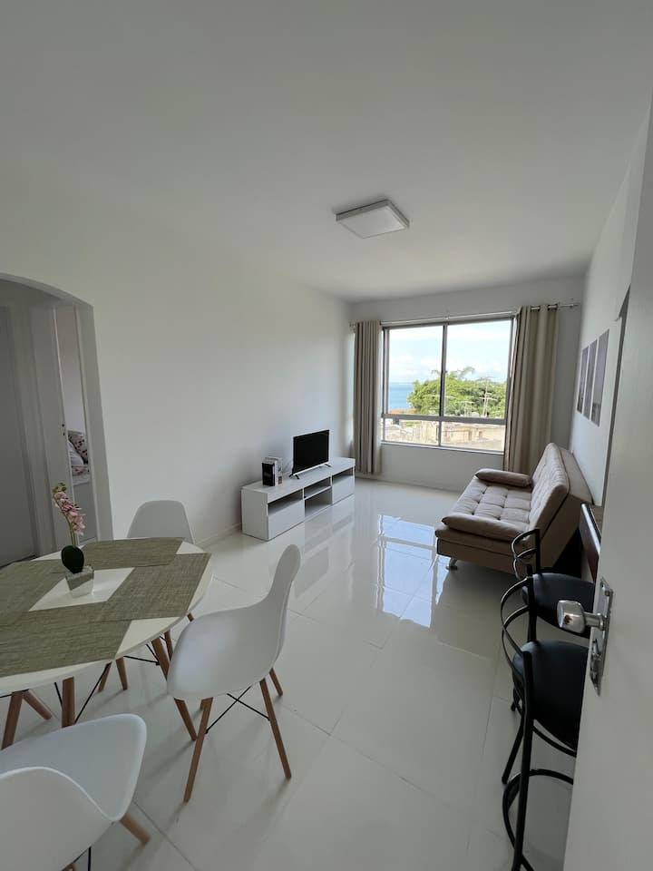 Localização Privilegiada- 1/4 E Sala Vista Mar - Bahía