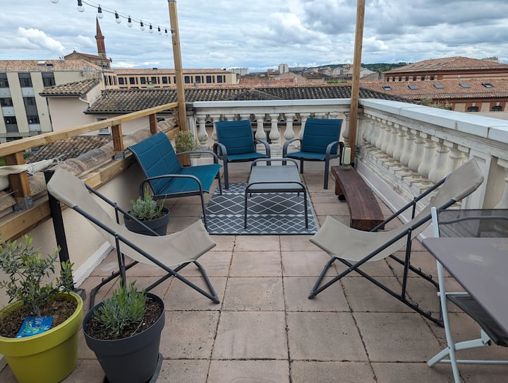Chambre Cosy à 50m Du Métro+tram, Sdb+wc Privatifs - Toulouse