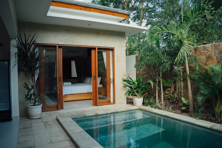Matahari Villa Satu - Lush 1 Bed With Private Pool - Lombok