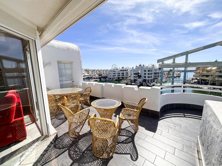 ÁTico Con Vistas Al Puerto - Benalmádena
