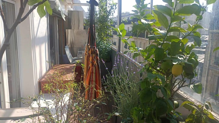 Havre De Paix + Terrasse Arborée Au Coeur De Paris - France