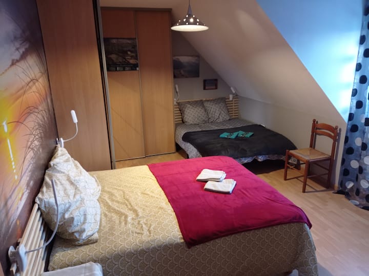 Chambre D'hôtes Familiale 4 + Petit Déjeuner - Saint-Omer