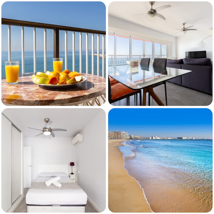 Penthouse With Sea Views 5 Metres From The Beach - Santa Pola